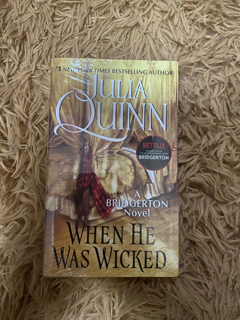 When He Was Wicked (Bridgerton) by Julian Quinn, Hobbies & Toys, Books & Magazines, Fiction ...