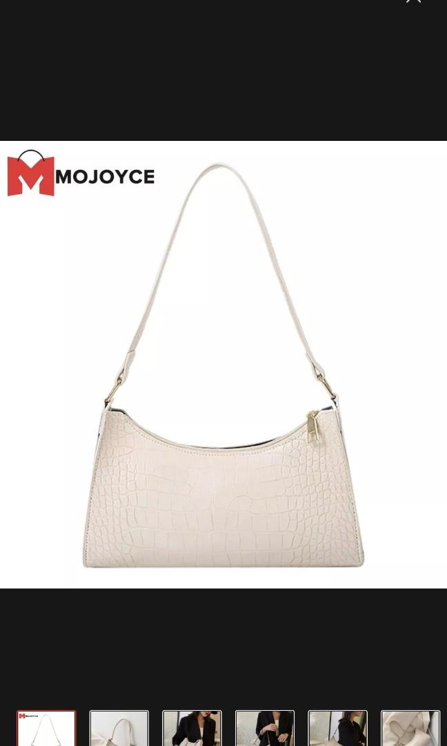 White crocodile baguette bag, Women's Fashion, Bags & Wallets, Shoulder ...