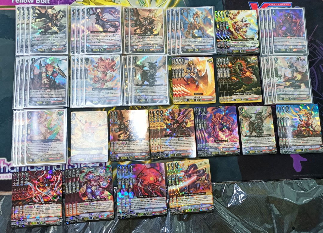 WTS Cardfight!! Vanguard V-Premium V Standard Kagero Dauntless Dominate Reverse Deck with Seal ...
