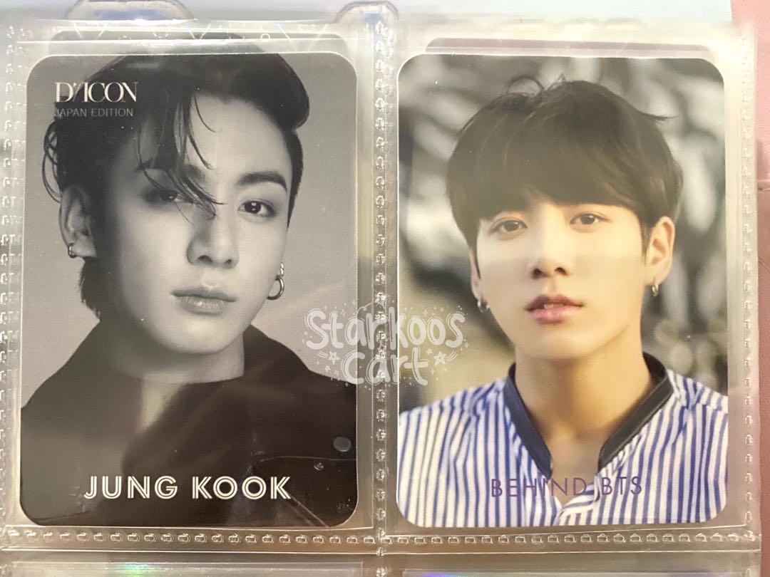 wts jungkook bts dicon japan photocard (behind, back to back), Hobbies & Toys, Memorabilia ...