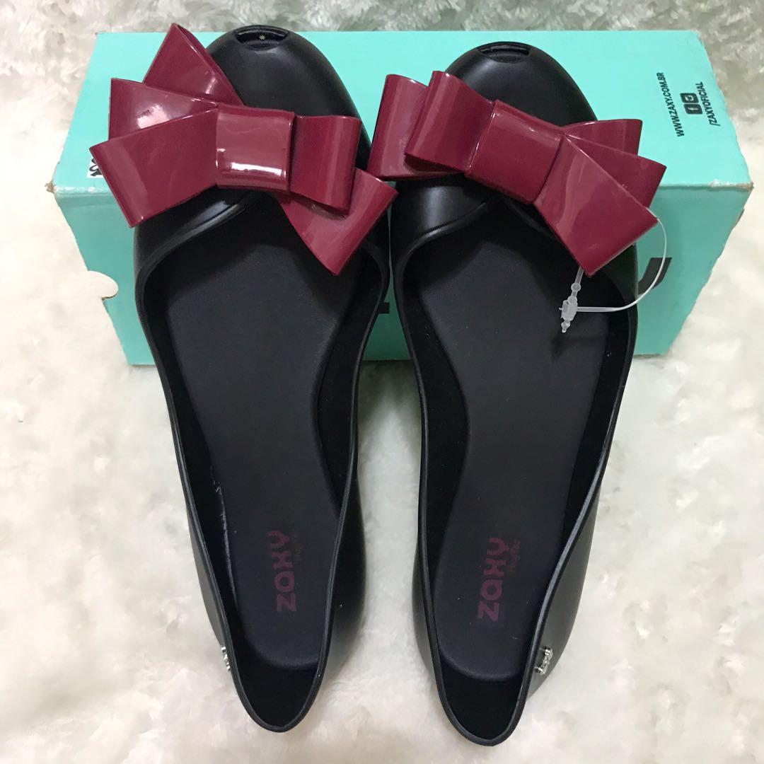 Zaxy flat shoe, Women's Fashion, Footwear, Flats & Sandals on Carousell
