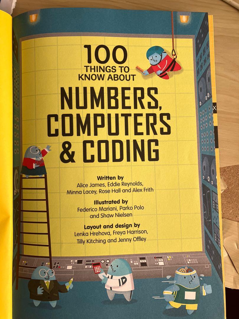 100 things to know about Numbers,computers & coding, 興趣及遊戲, 書本 & 文具, 小說 ...