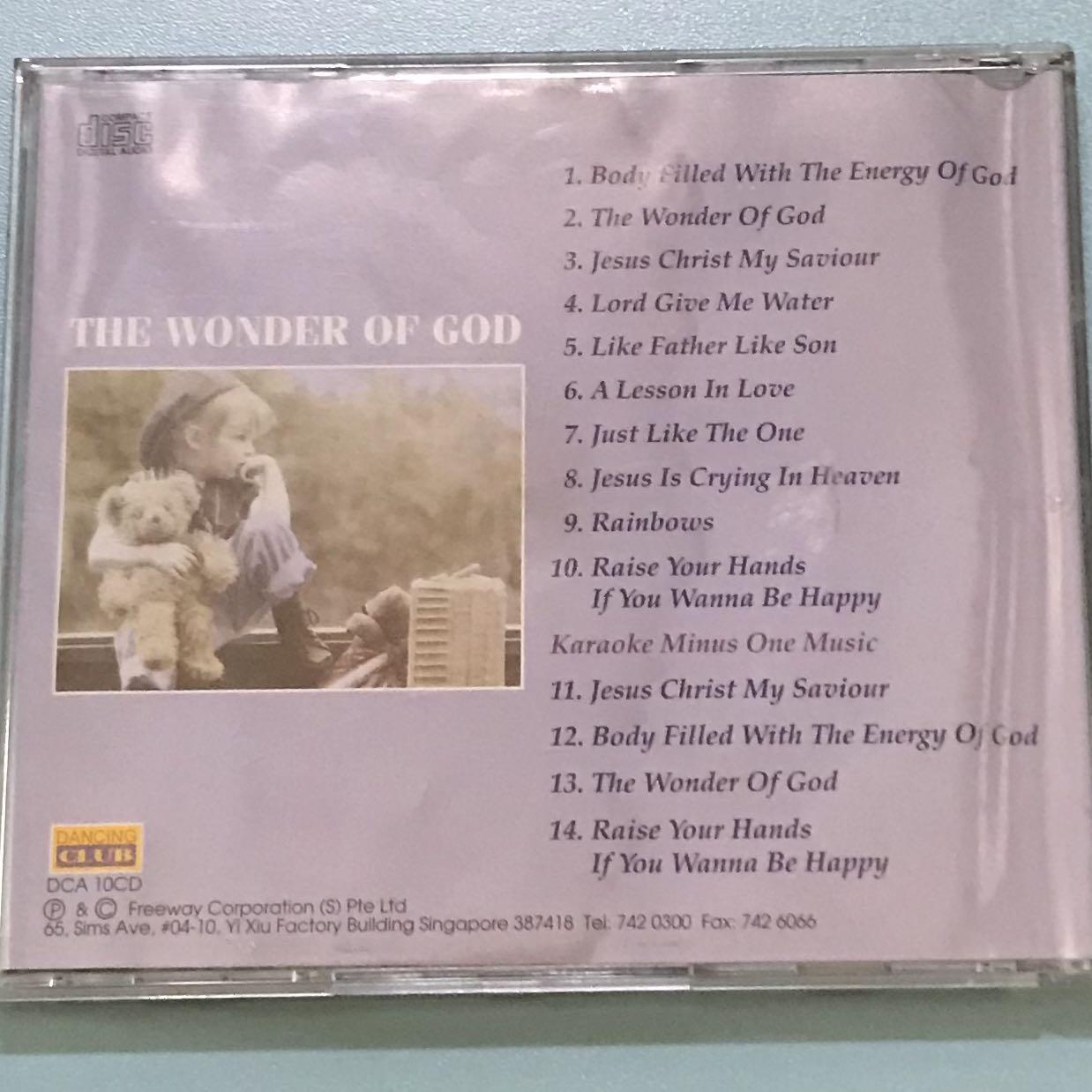 Special Offer - 1CD•{DVD, VCD & CD} THE WONDER OF GOD For Sales (Please ...