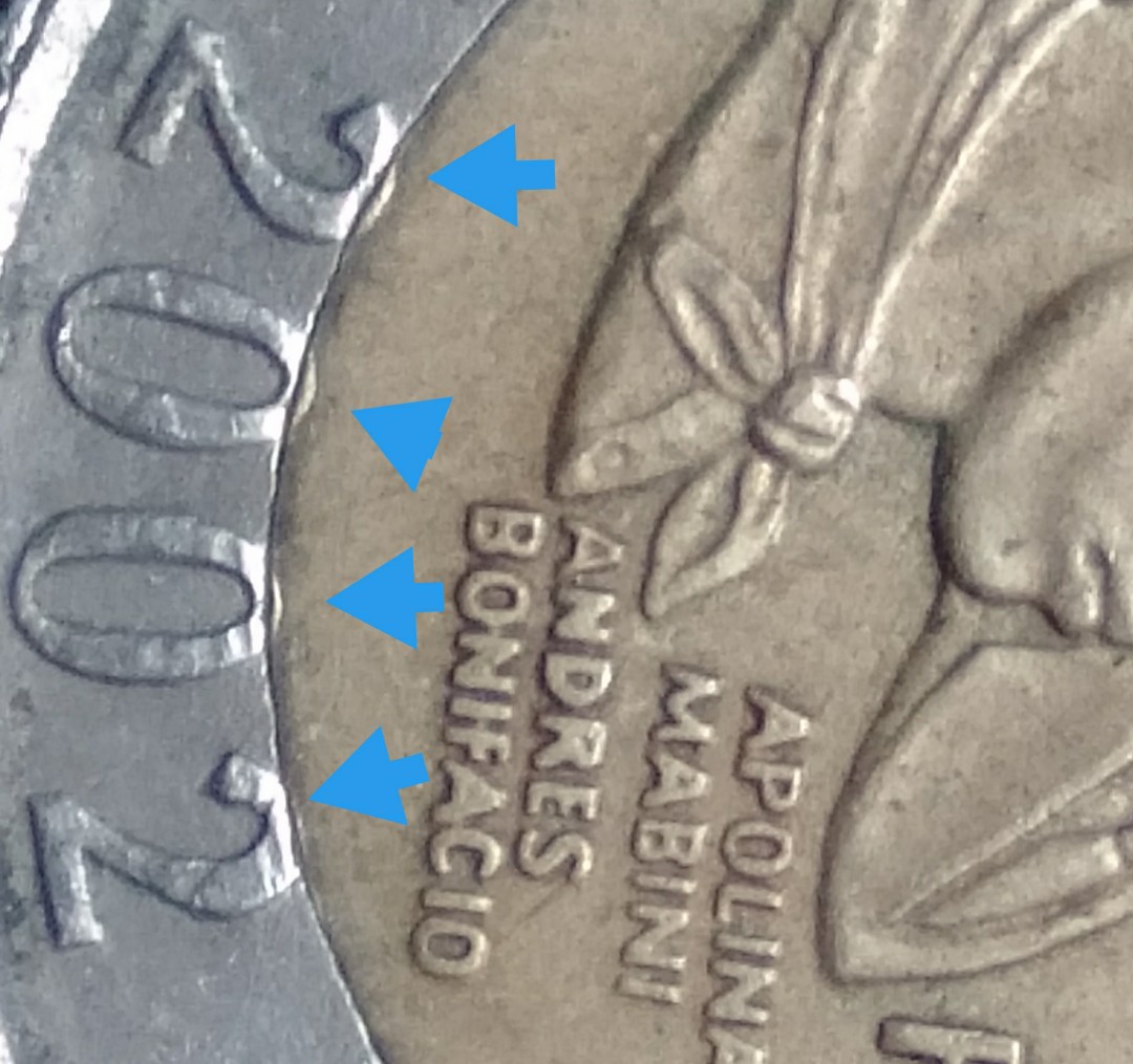 2002 10 PISO ERROR COIN, Hobbies & Toys, Memorabilia & Collectibles ...