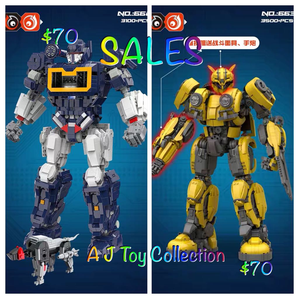 [ In Stock ] Transformers Label 66 Bricks Block Model No: 663 ...