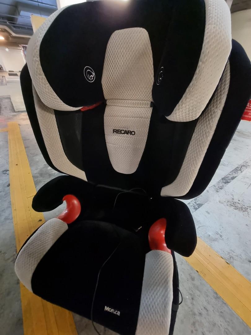 Almost brand new recaro booster seat kid child car chair, Babies & Kids ...