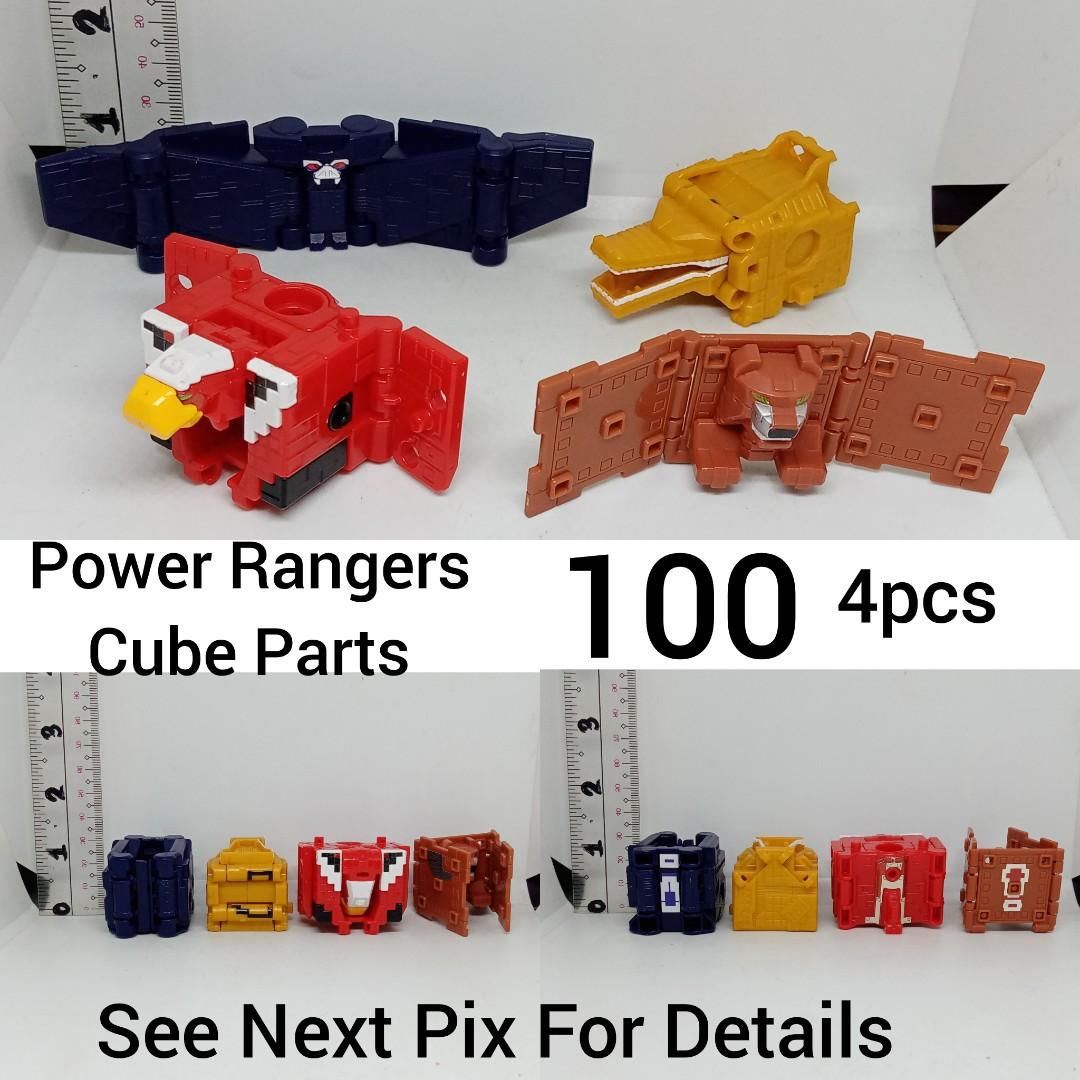 Assorted Power Rangers Parts, Hobbies & Toys, Toys & Games on Carousell