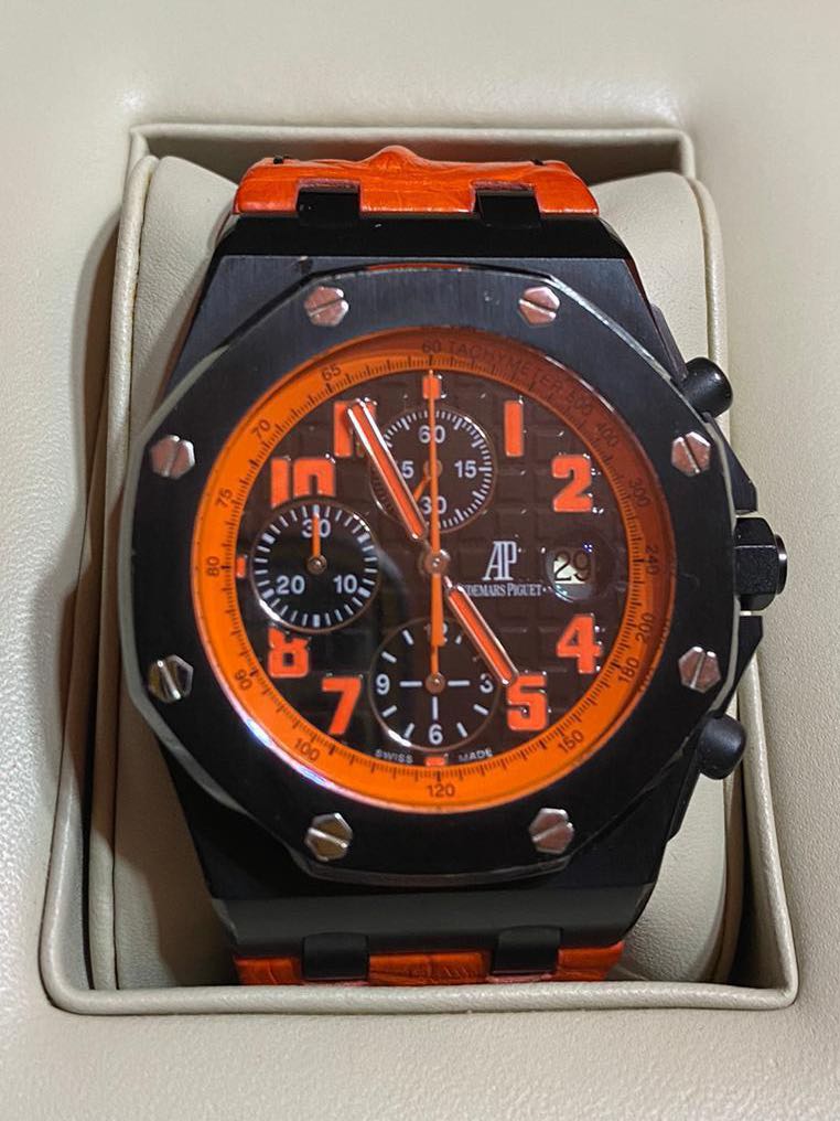 Audemars Piguet royal oak offshore lava ap roo 26200sn 26200 sn, Luxury ...