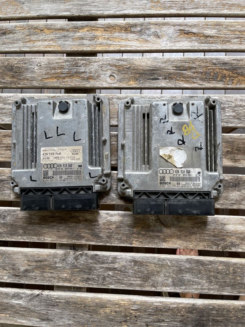 Audi R8 coupe v8 engine 2008 ECU left and right x2 for sale, Car ...