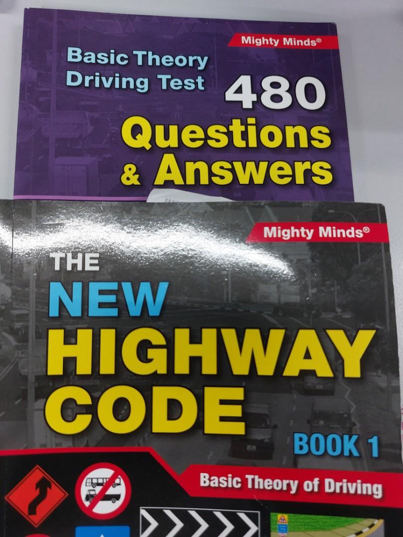 Basic theory driving test, Hobbies & Toys, Books & Magazines, Textbooks ...