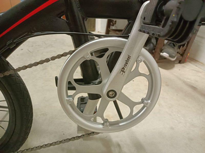 Battle Fire Red (FOLDABLE BIKE), Sports Equipment, Bicycles & Parts ...