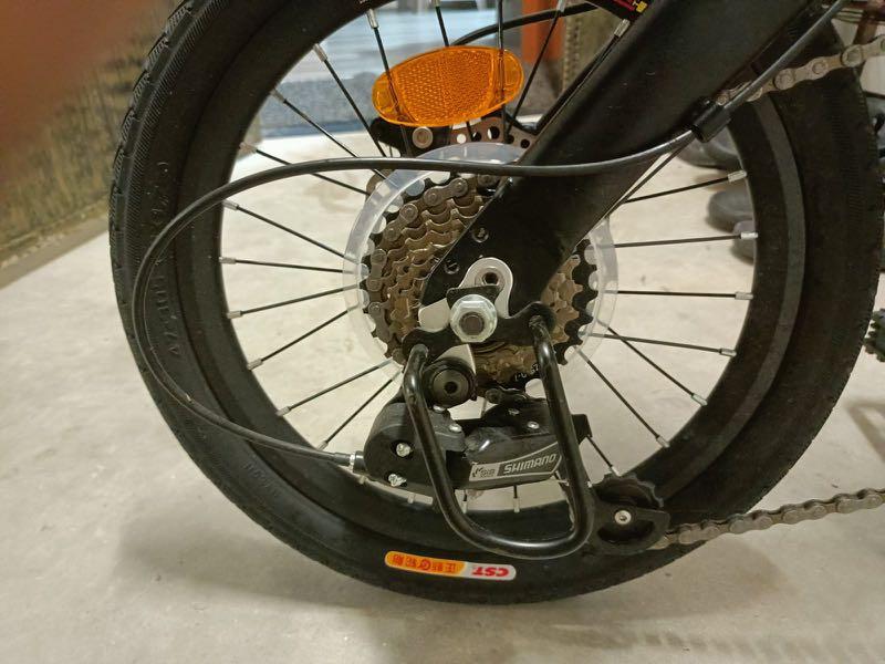 Battle Fire Red (FOLDABLE BIKE), Sports Equipment, Bicycles & Parts ...