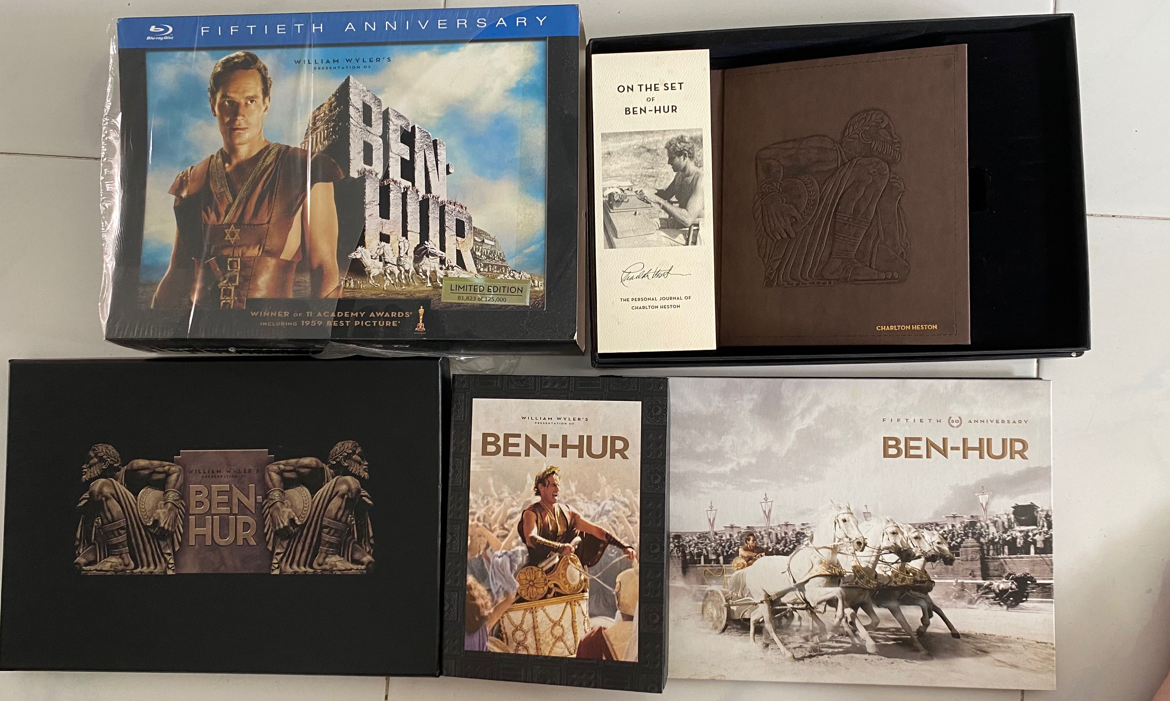 Ben Hur collectible box set, Hobbies & Toys, Music & Media, CDs & DVDs ...