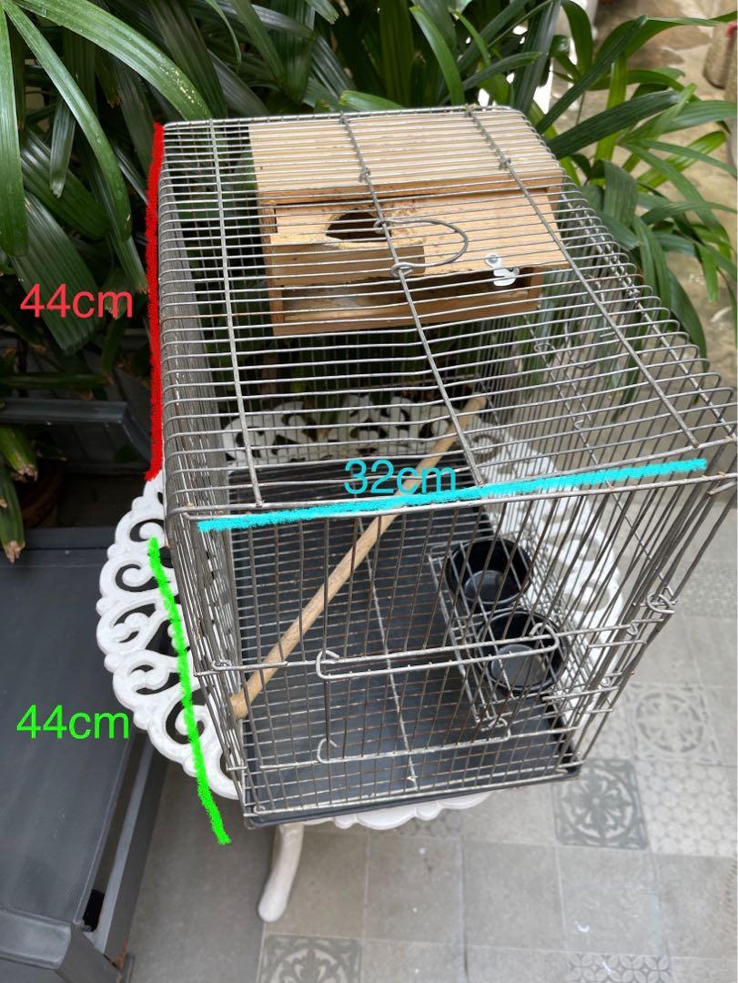 Bird Cage BIG with poop cage, Pet Supplies, Homes & Other Pet ...