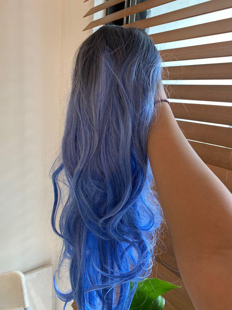 Blue Hair Anime Cosplay