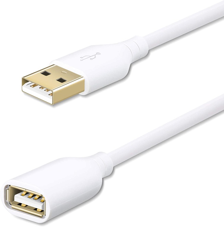 [BRAND NEW] Fasgear (FG-Cable-1) USB 2.0 Extension Cable, A Male to A ...