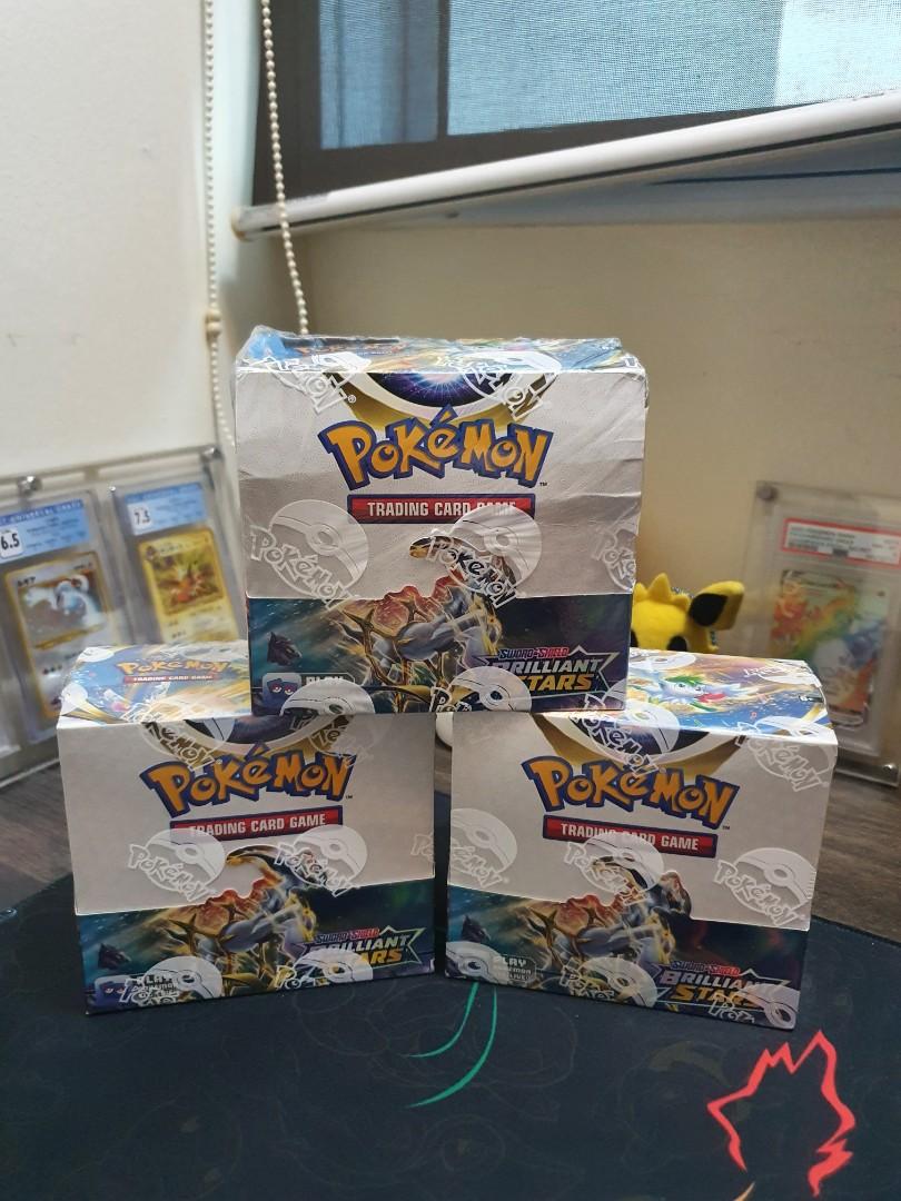 Brilliant stars booster box Pokemon TCG, Hobbies & Toys, Toys & Games ...