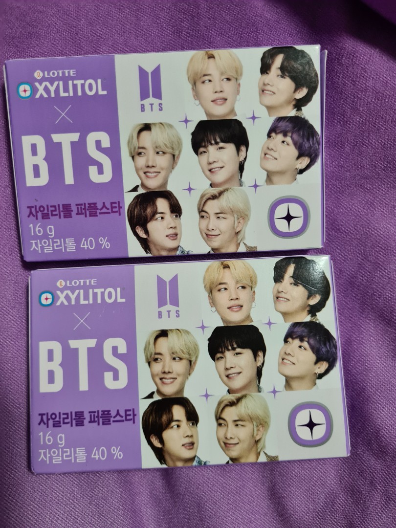 BTS LOTTE×XYLITOL, Hobbies & Toys, Memorabilia & Collectibles, K-Wave ...