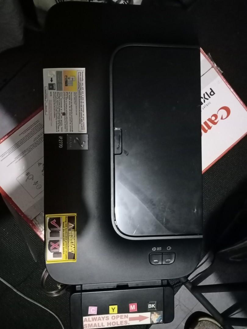 Canon pixma ip2770 used, Computers & Tech, Printers, Scanners & Copiers ...