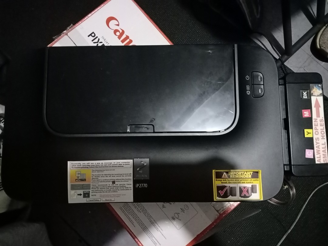Canon pixma ip2770 used, Computers & Tech, Printers, Scanners & Copiers ...