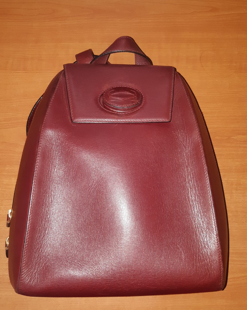 Cartier Red Backpack, Women's Fashion, Bags & Wallets, Backpacks on ...