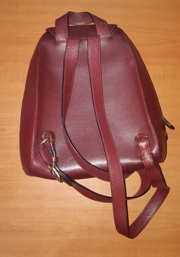 Cartier Red Backpack, Women's Fashion, Bags & Wallets, Backpacks on ...
