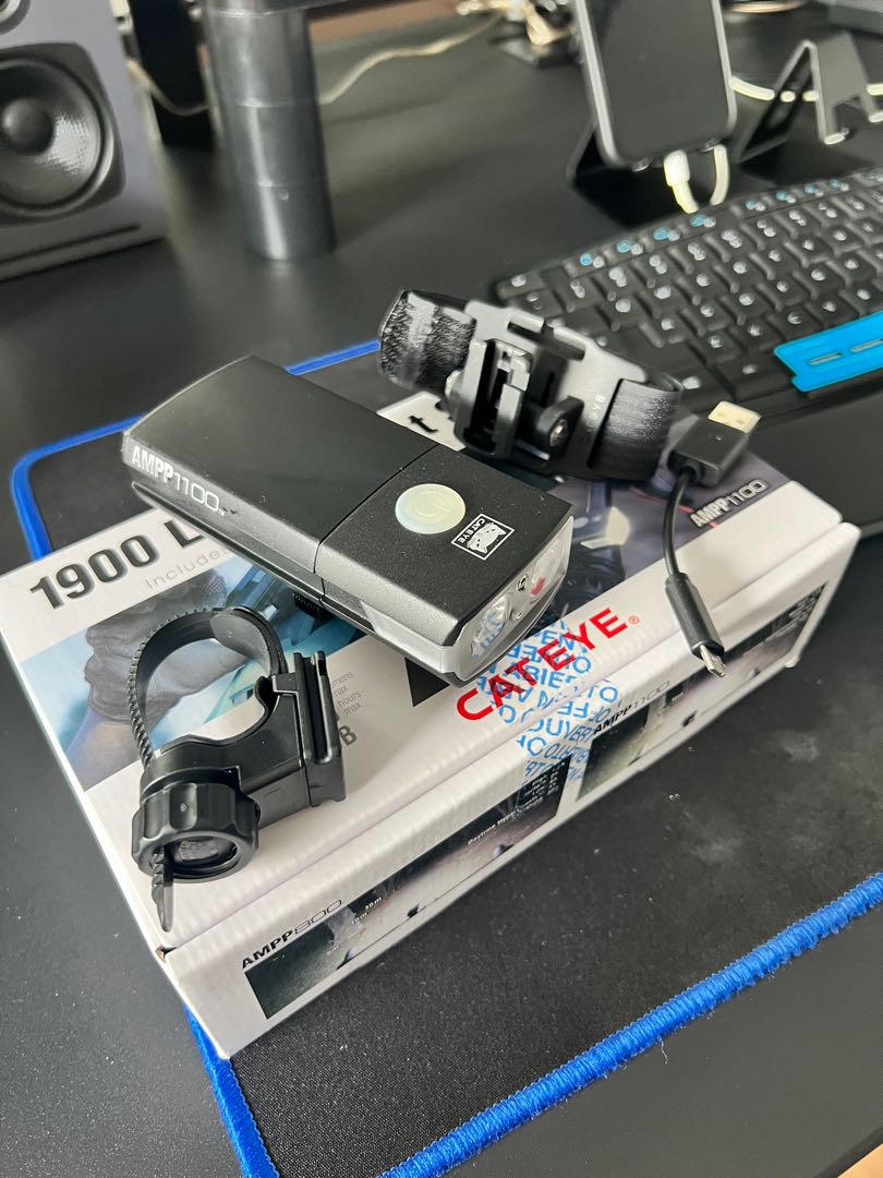 Cateye AMPP 1100, Sports Equipment, Bicycles & Parts, Parts ...