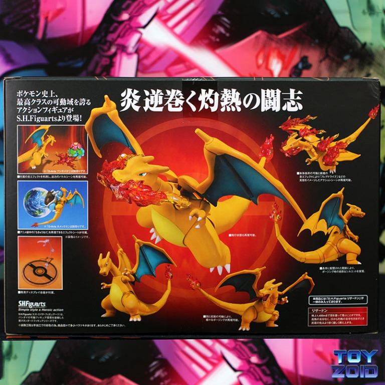 Charizard Lizardon Pokemon SH Figuarts SHF, Hobbies & Toys, Toys ...