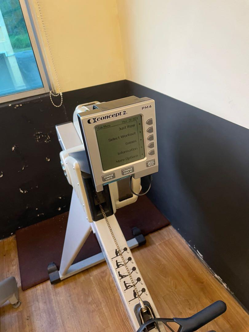 Concept 2 rower model E pm4 rowing gym machine equipment, Sports ...