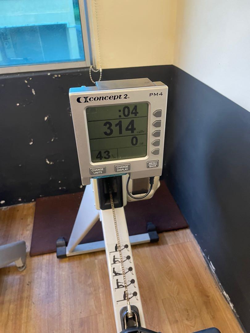 Concept 2 rower model E pm4 rowing gym machine equipment, Sports ...