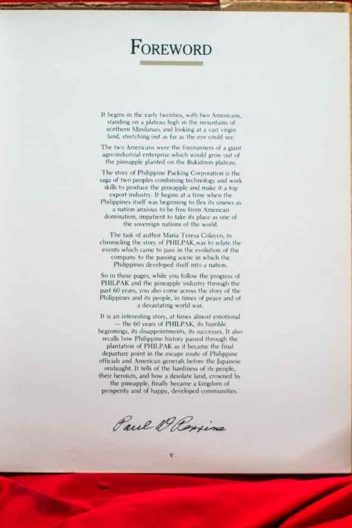 CROWNING THE LAND: The History of Philippine Packing Corporation By ...