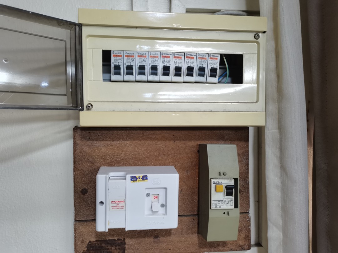 db box upgrade baru, wiring, pendawaian, pemasangan lampu, pemasangan ...