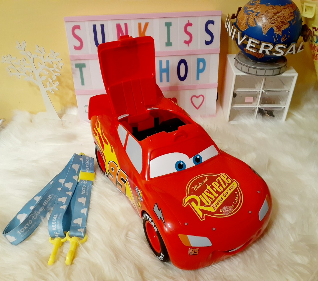 DisneyPixar Mcqueen Popcorn Bucket, Hobbies & Toys, Toys & Games on ...