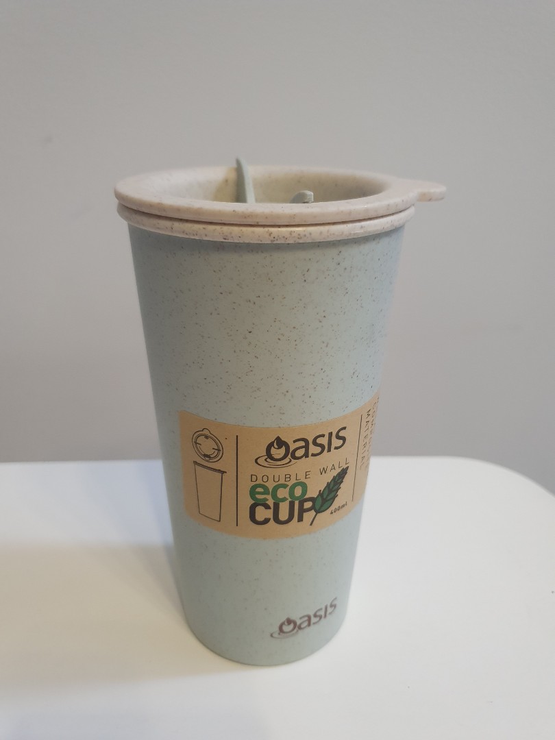 Double wall eco cup 400ml, Furniture & Home Living, Kitchenware & Tableware, Water Bottles ...