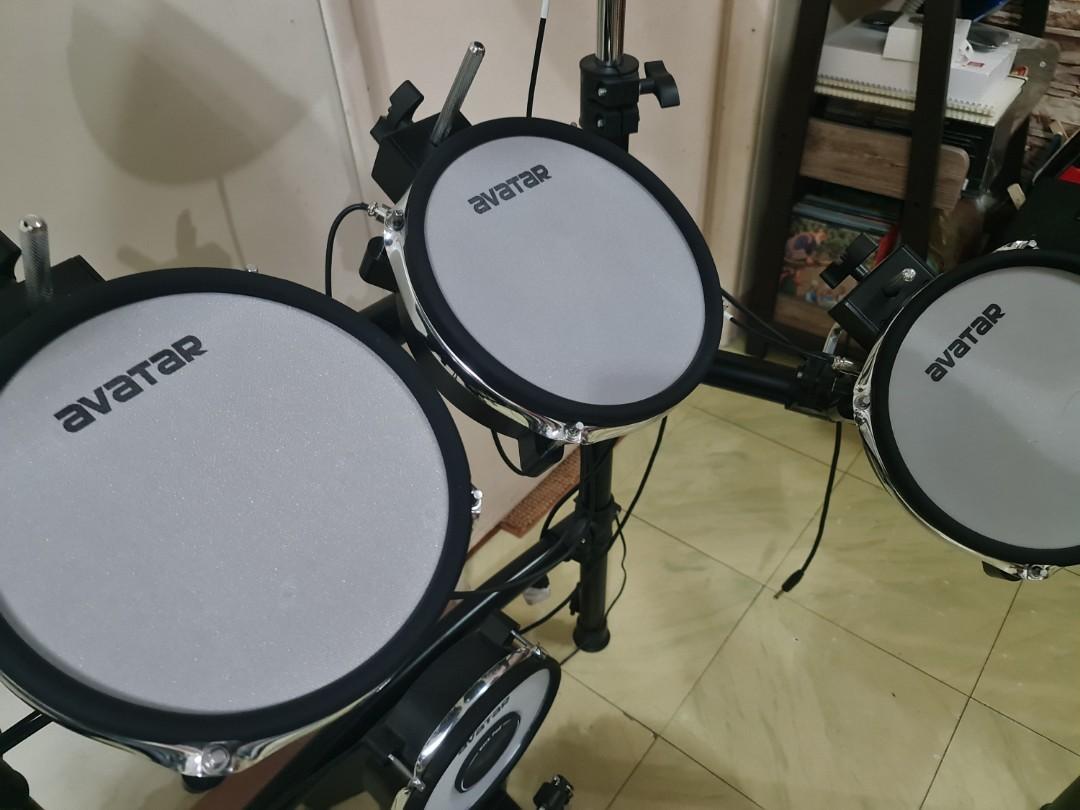 Electronic Drum Set Avatar SD201-1, Hobbies & Toys, Music & Media ...