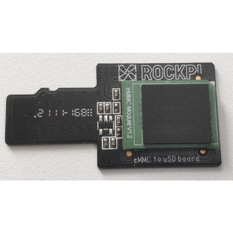 (SG STOCK) EMMC to USB Board Micro SD Adapter for RK3399 Board Rock Pi ...