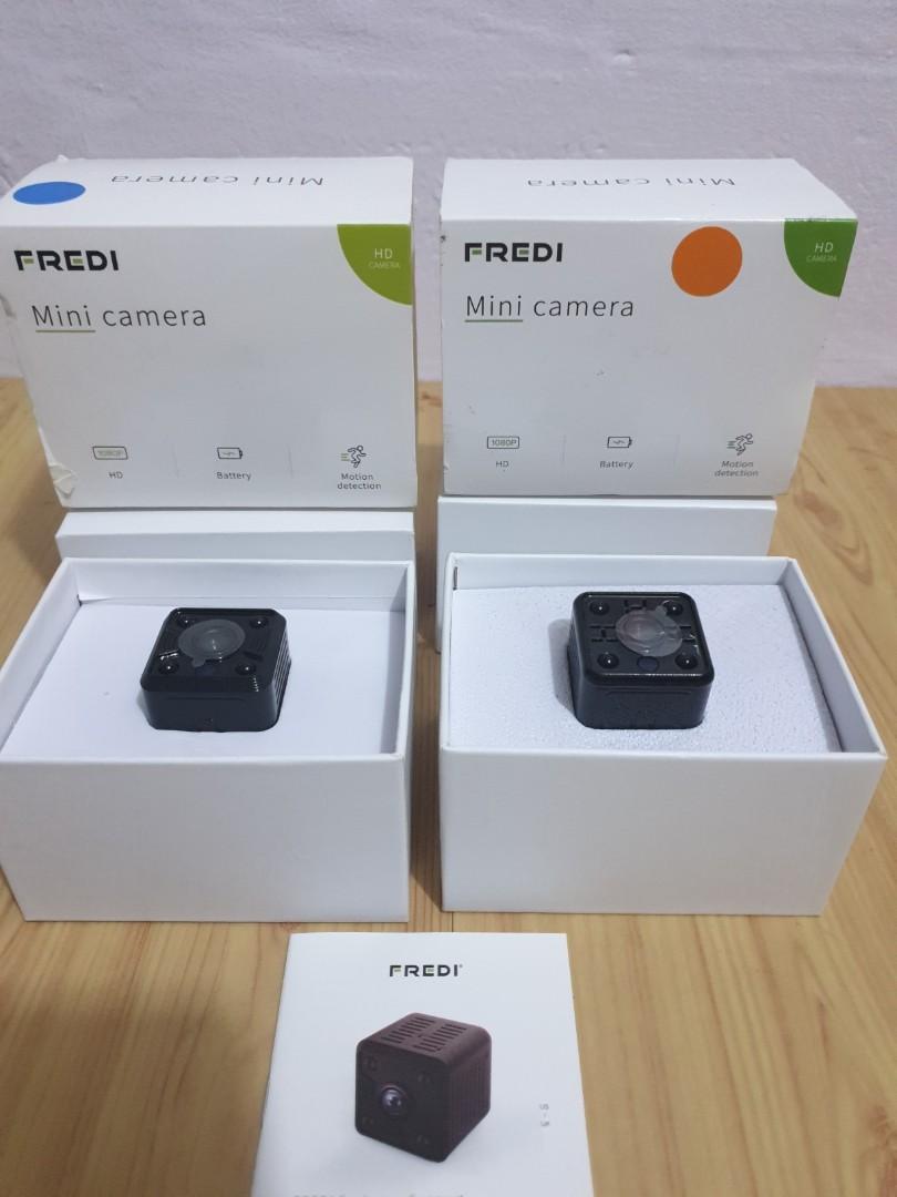 FREDI MINI SPY CAM , SPY CAMERA , MINI WIFI CAMERA, Furniture & Home ...