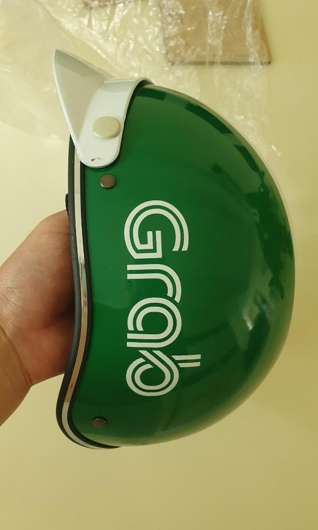 Grab helmet, Motorcycles, Motorcycle Accessories on Carousell