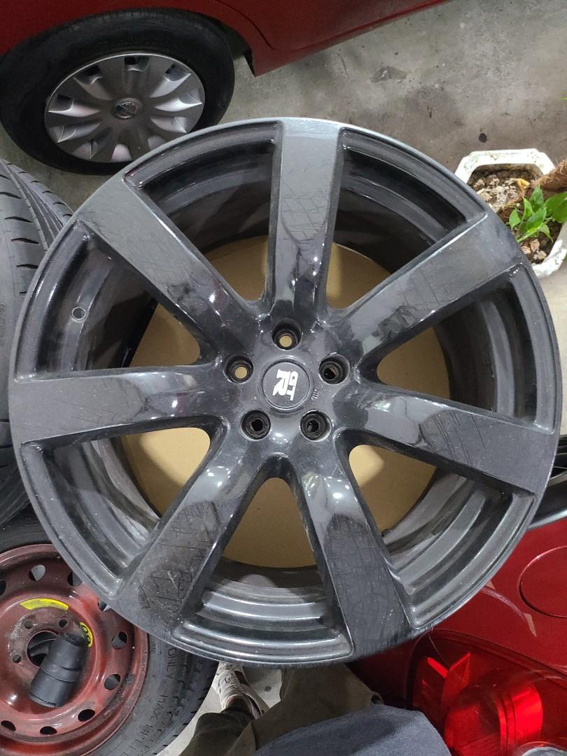 GTR R35 Stock Rims, Car Accessories, Tyres & Rims on Carousell
