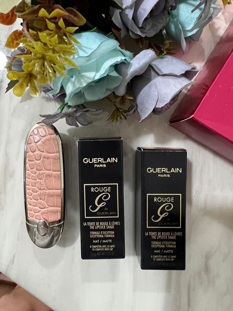 Guerlain Rouge G Lipstick set, Beauty & Personal Care, Face, Makeup on ...