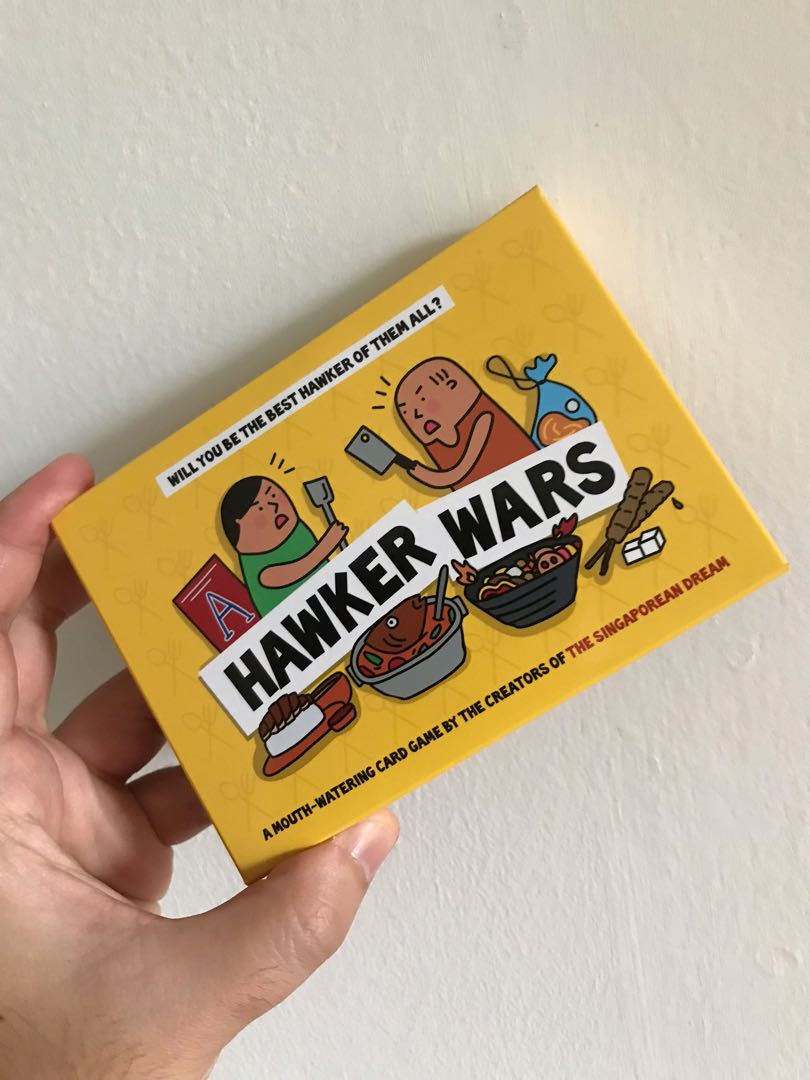 Hawker Wars Card Game, Hobbies & Toys, Toys & Games on Carousell
