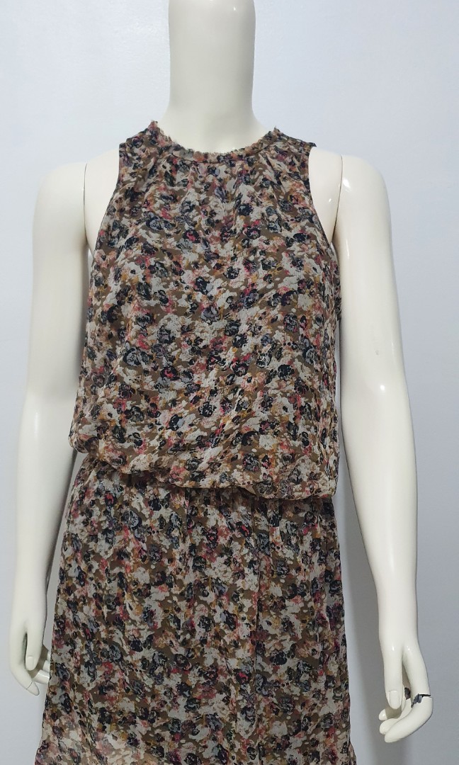 H&M Dress Garterized waist Large Frame Natanggal lang sabitan niya ng ...