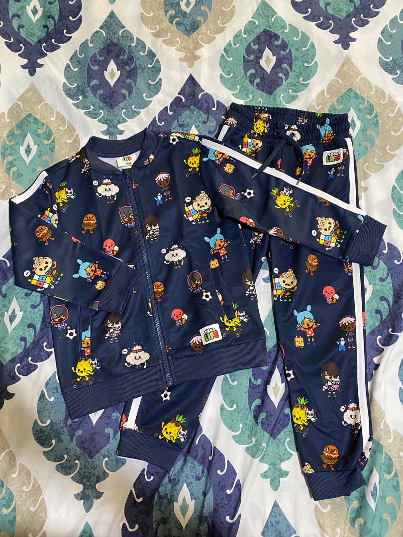 H&M Toca Life Jacket and Sweatpants Set, Babies & Kids, Babies & Kids ...