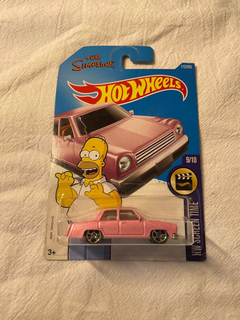 Hotwheels The Simpsons, Hobbies & Toys, Toys & Games on Carousell