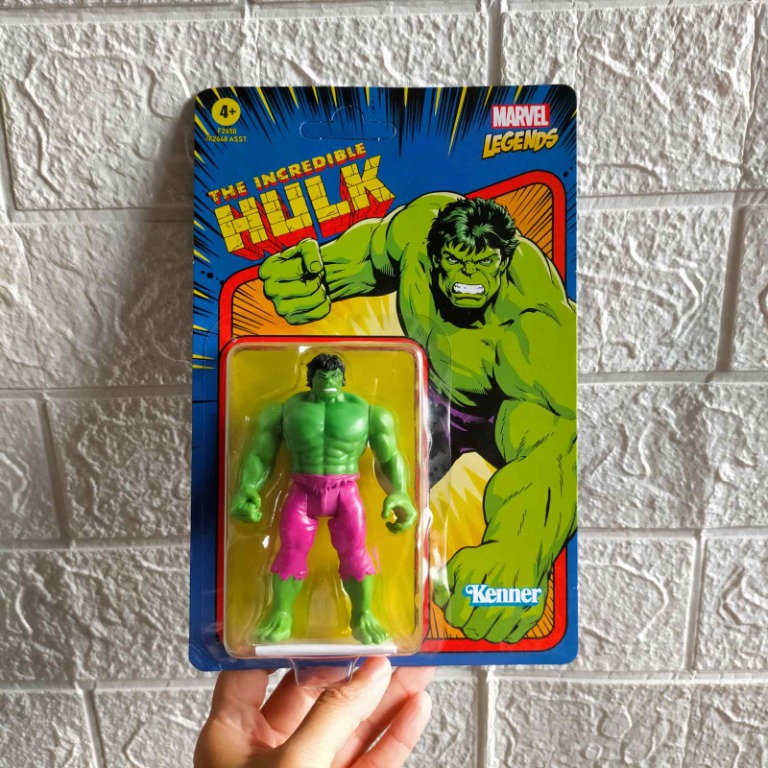 HULK Marvel legends retro 3.75 (WYSIWYG), Hobbies & Toys, Toys & Games ...