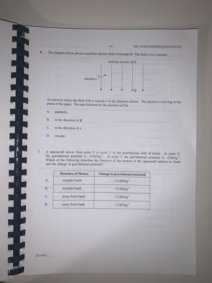 IB PHYSICS PAPER 1 BUNDLE, Hobbies & Toys, Books & Magazines ...