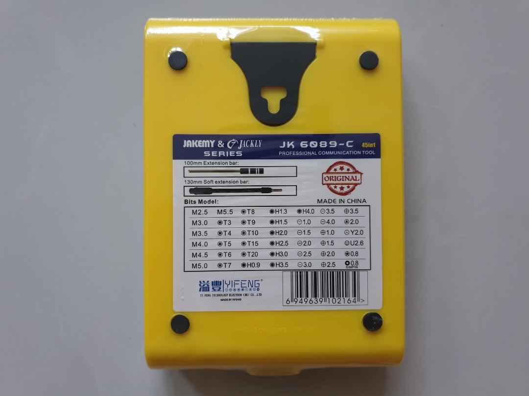 Interchangeable Professional Precision Hardware Tools Set 42 Bits Hobby ...