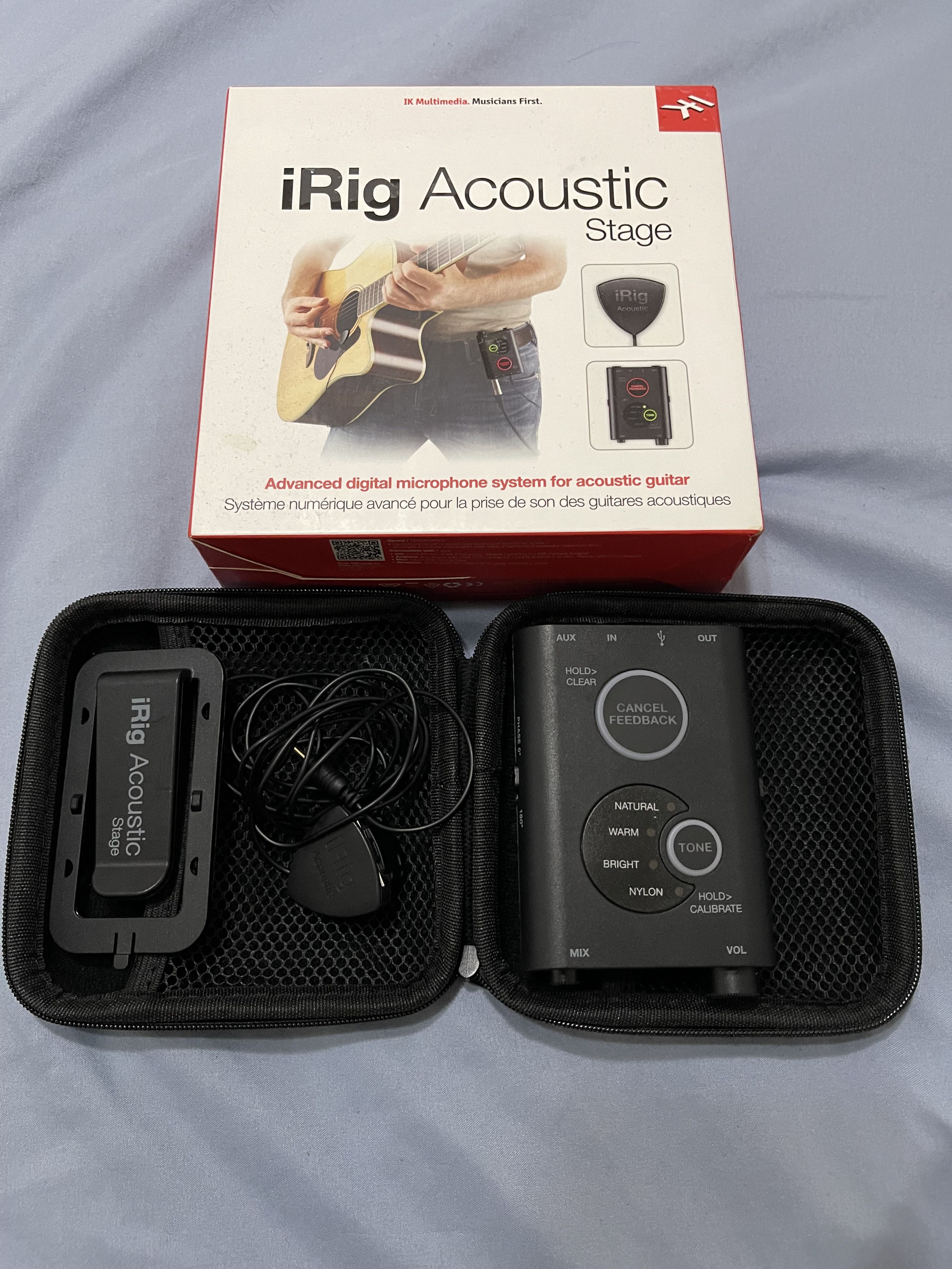 iRig Acoustic Stage, Hobbies & Toys, Music & Media, Musical Instruments ...