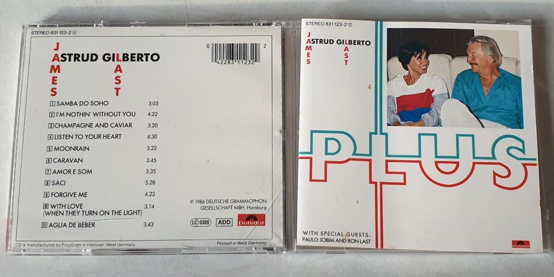 James Last & Astrud Gilberto ~ PLUS ( Made In West Germany ) CD ...