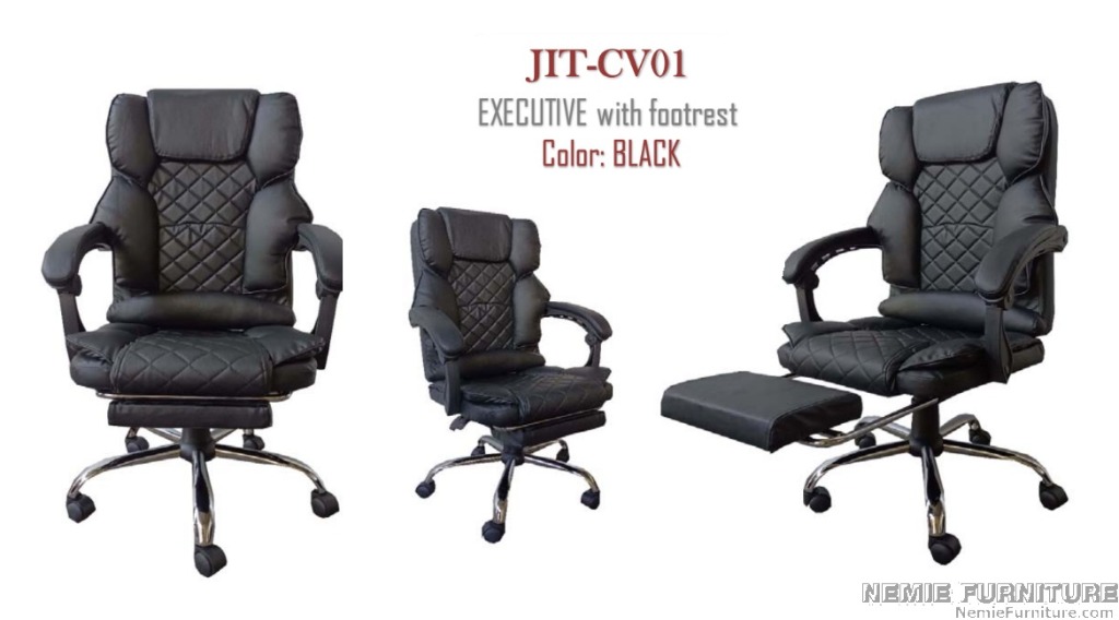 JIT-CV01 office chair / executive chair, Furniture & Home Living ...